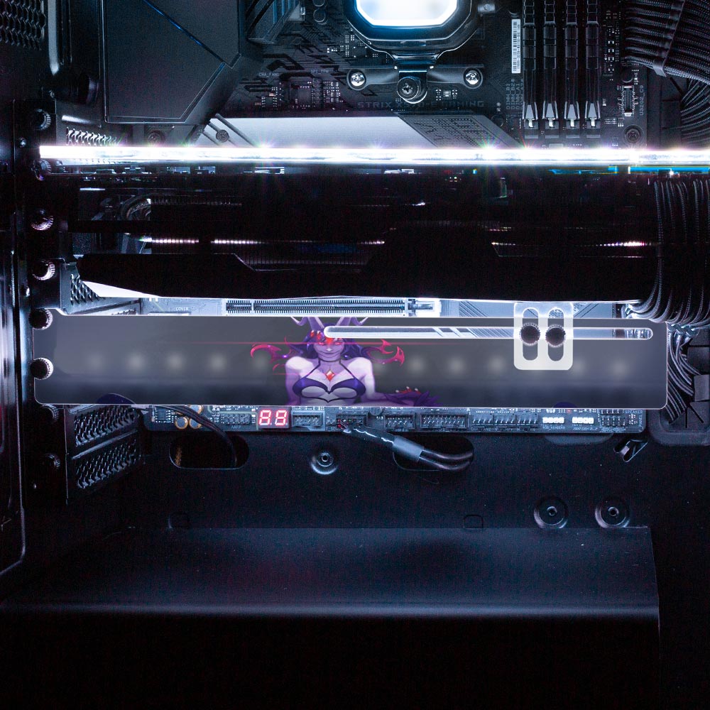 Void Walker Pinup RGB GPU Support Bracket - Ghost Data - V1Tech – V1 Tech