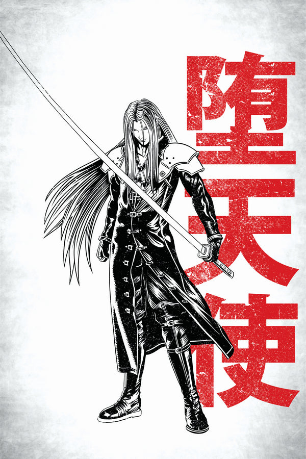 Fallen Angel Plexi Glass Wall Art – V1 Tech