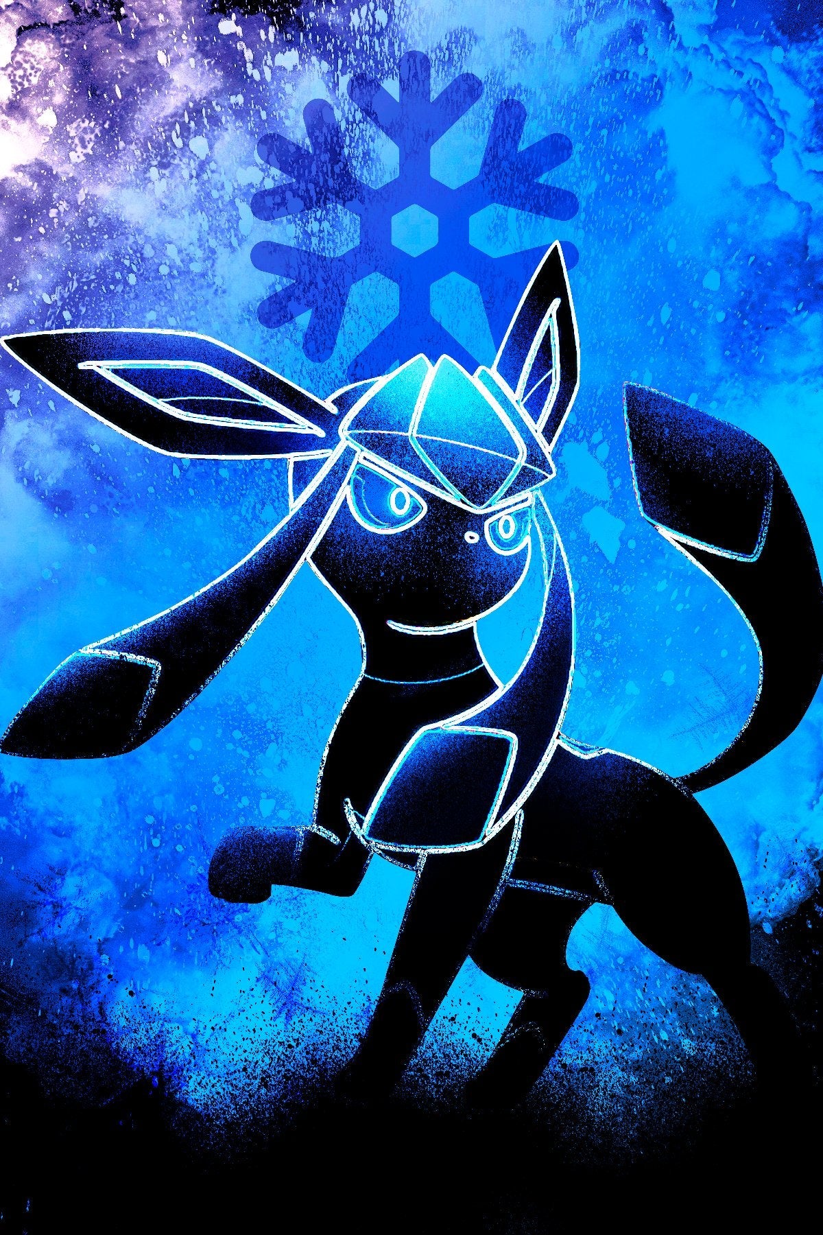 Soul of the Ice Form Plexi Glass Wall Art – V1 Tech