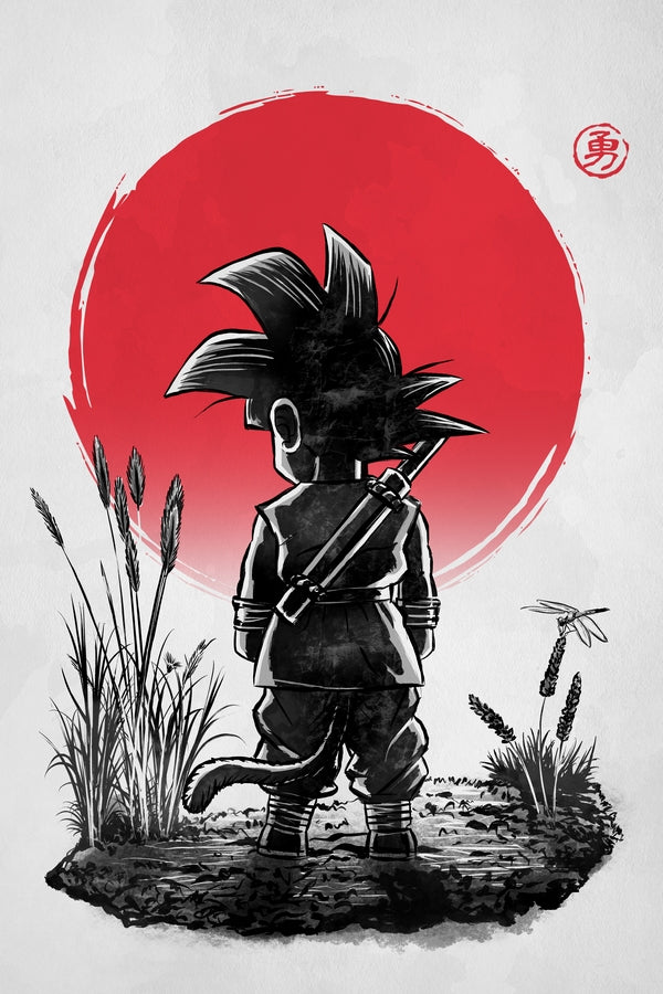 Young Hero Under the Sun Plexi Glass Wall Art – V1 Tech