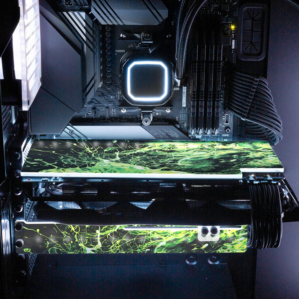 Alien RGB GPU Support Bracket - Geoglyser - V1Tech – V1 Tech