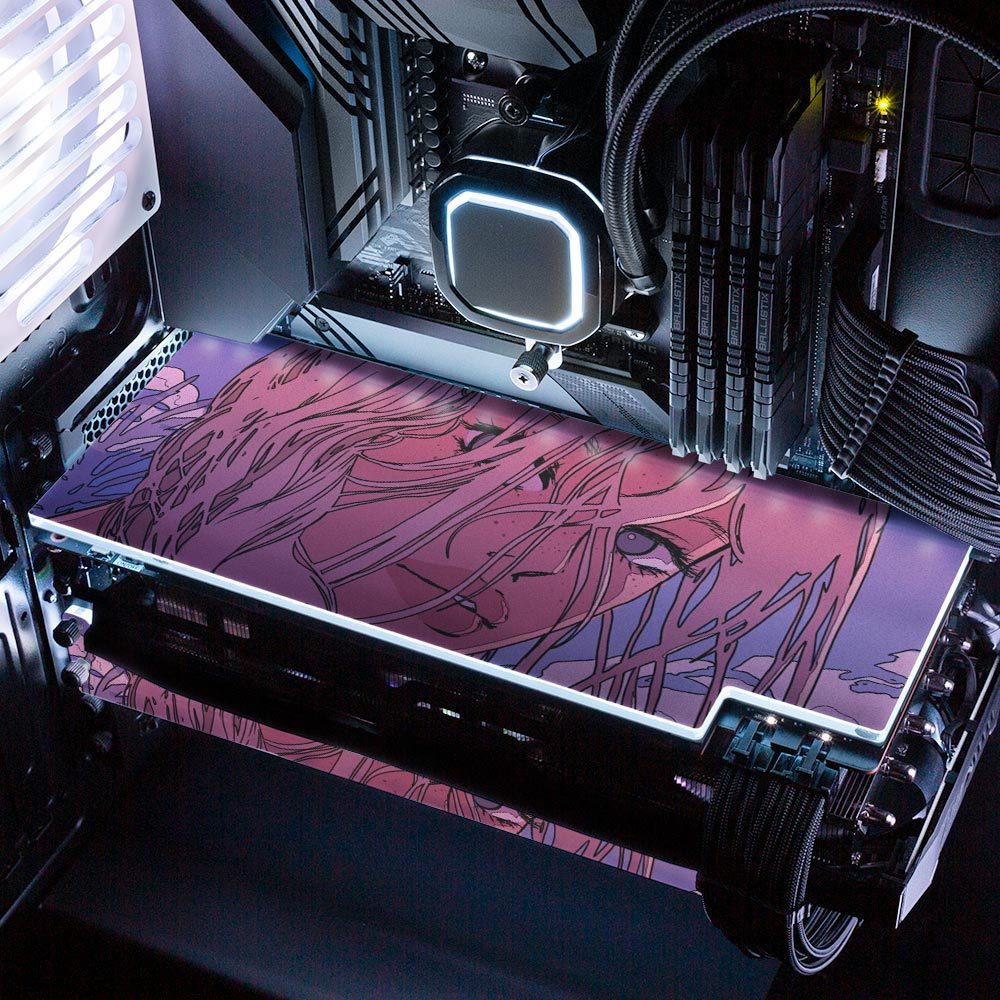 Annicelric - 'Beach Girl' | Custom RGB GPU Backplate by V1 Tech ...