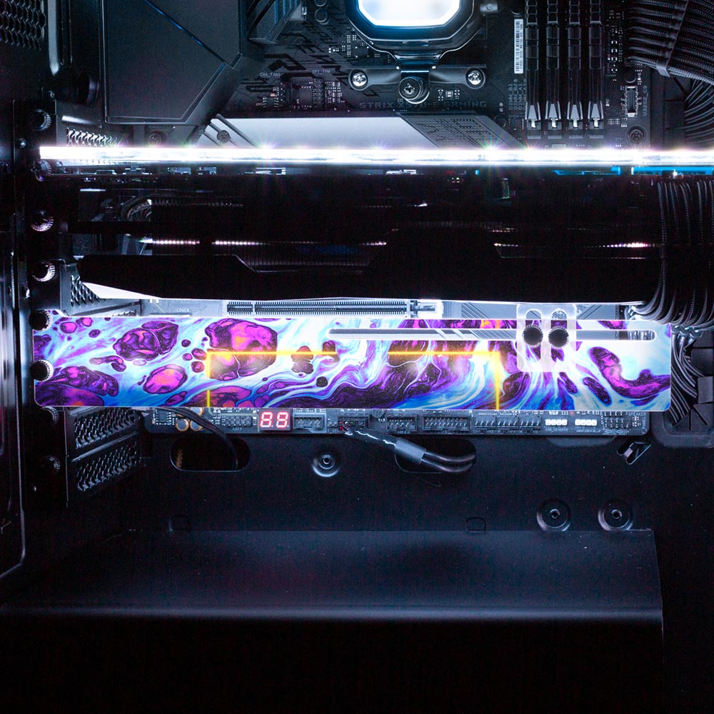 Beyond Sight RGB GPU Support Bracket - Geoglyser - V1Tech – V1 Tech