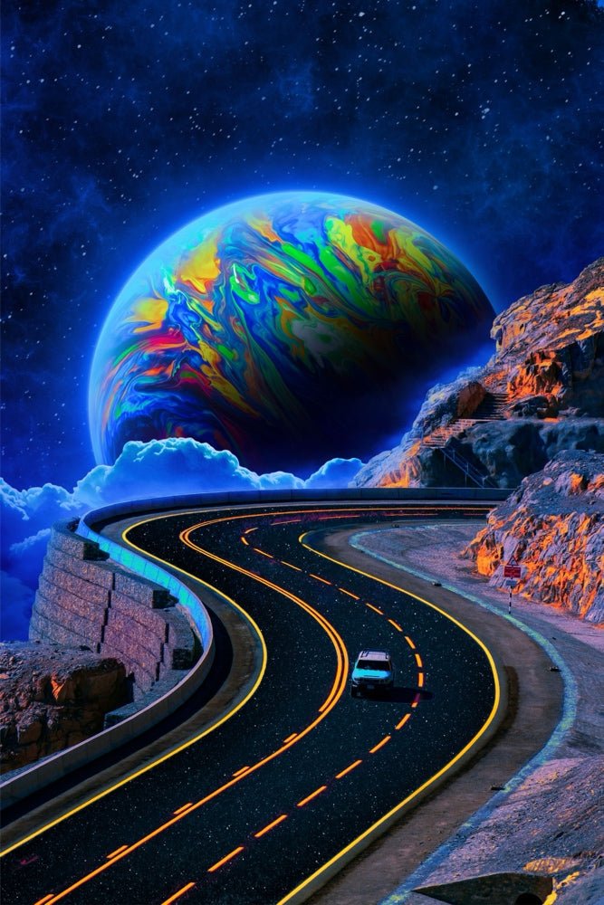 Geoglyser - 'Bigger Than the Whole Sky' | Acrylic Glass Print | Shatter ...