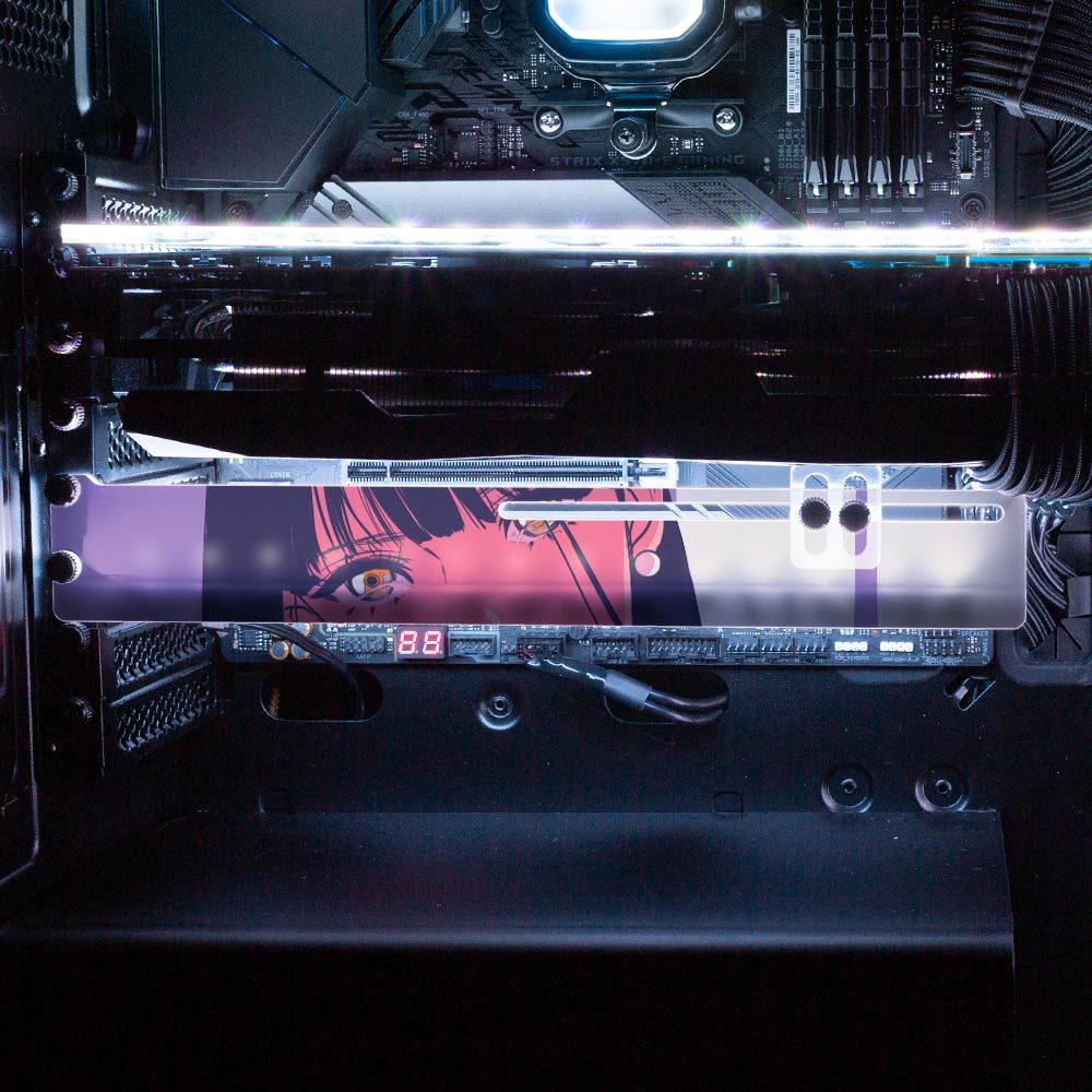 Cherry Girl RGB GPU Support Bracket - Annicelric - V1Tech – V1 Tech