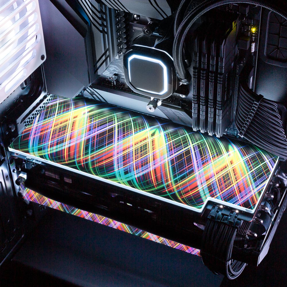 StellarFire - 'Crystal Sensation' | Custom RGB GPU Backplate by V1 Tech ...