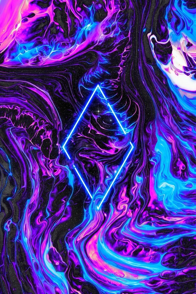 Geoglyser - 'Diamond Portal' | Acrylic Glass Print | Shatter-Resistant ...