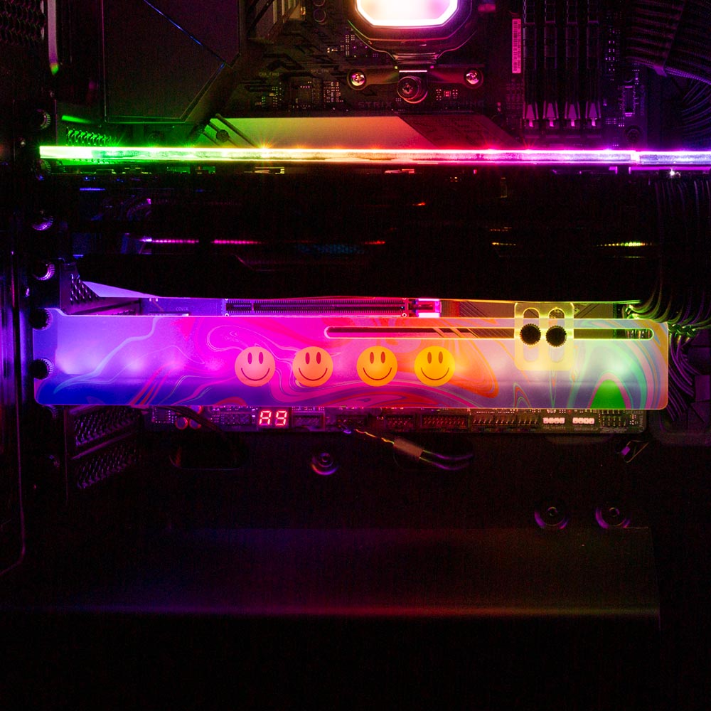 Flow RGB GPU Support Bracket - Javilostcontrol - V1Tech – V1 Tech