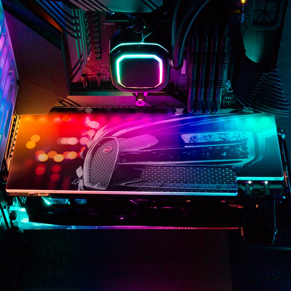 Nogar007 - 'German King' | Custom RGB GPU Backplate by V1 Tech ...