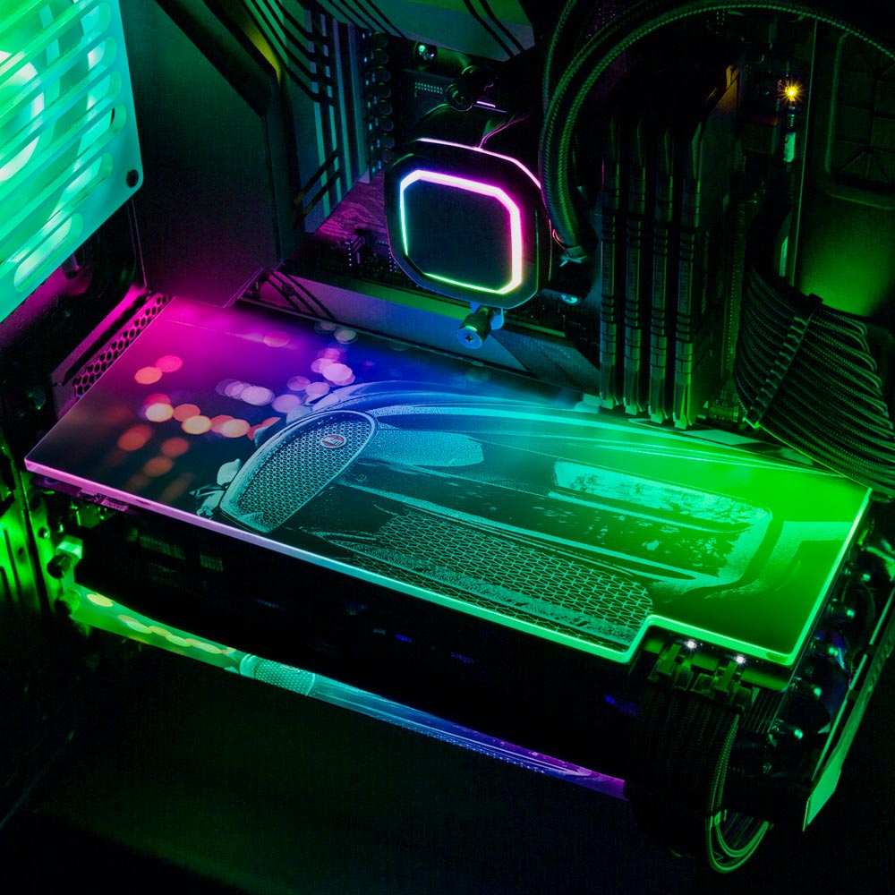 Nogar007 - 'German King' | Custom RGB GPU Backplate by V1 Tech ...
