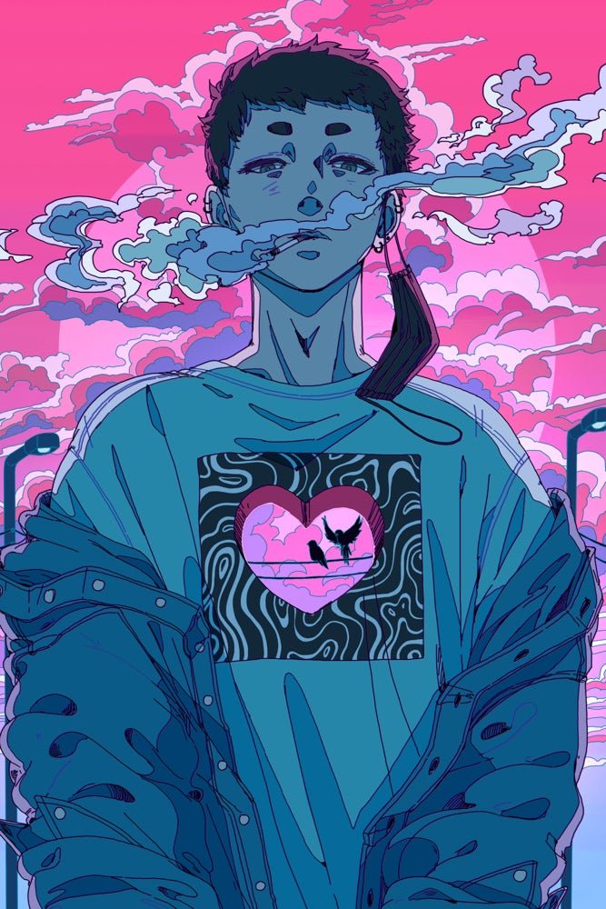 Kuurakuu - 'Heartless' | Acrylic Glass Print | Shatter-Resistant Wall ...