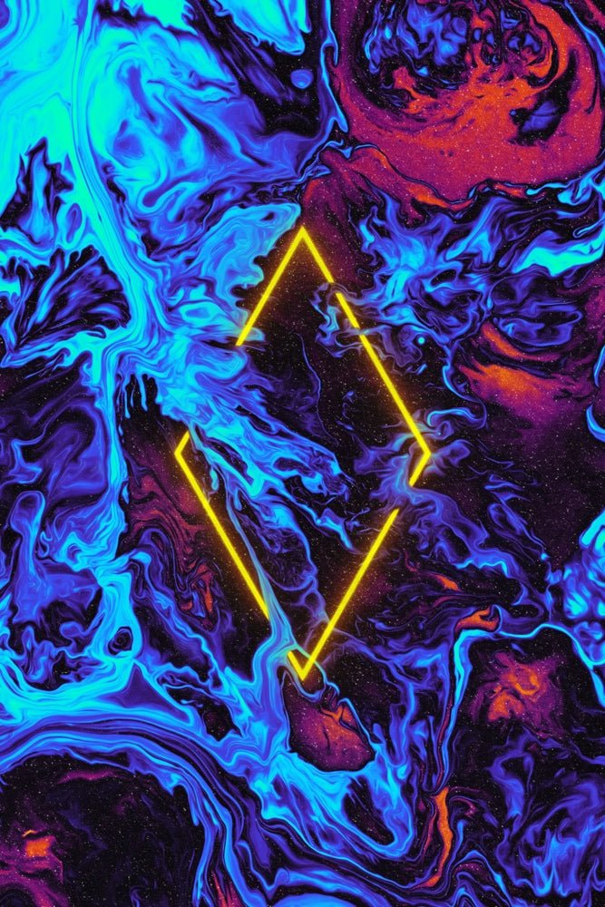 Geoglyser - 'Heaven's On Fire' | Acrylic Glass Print | Shatter ...