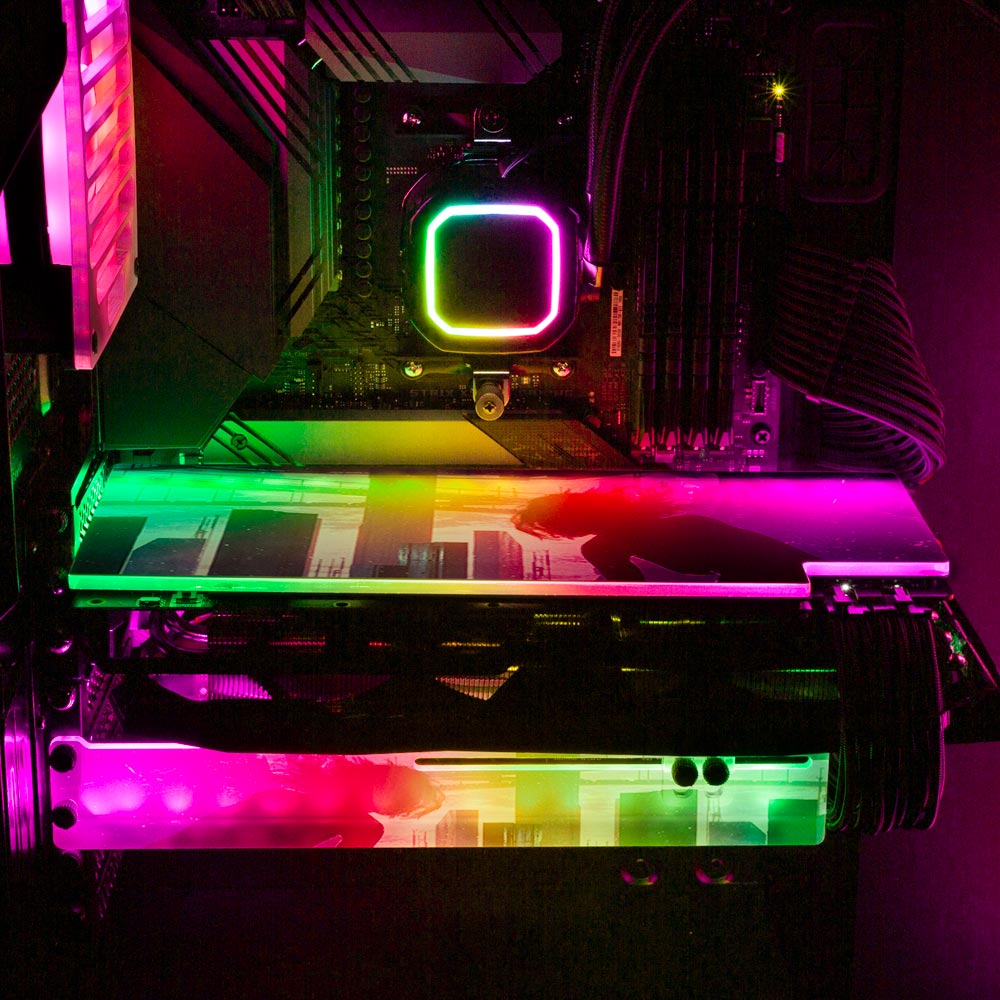 Making Plans RGB GPU Support Bracket - Dan Giuz - V1Tech – V1 Tech