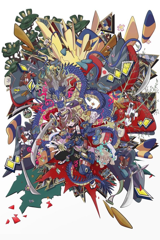 Bonne_Syu - 'Matchless' | Acrylic Glass Print | Shatter-Resistant Wall ...