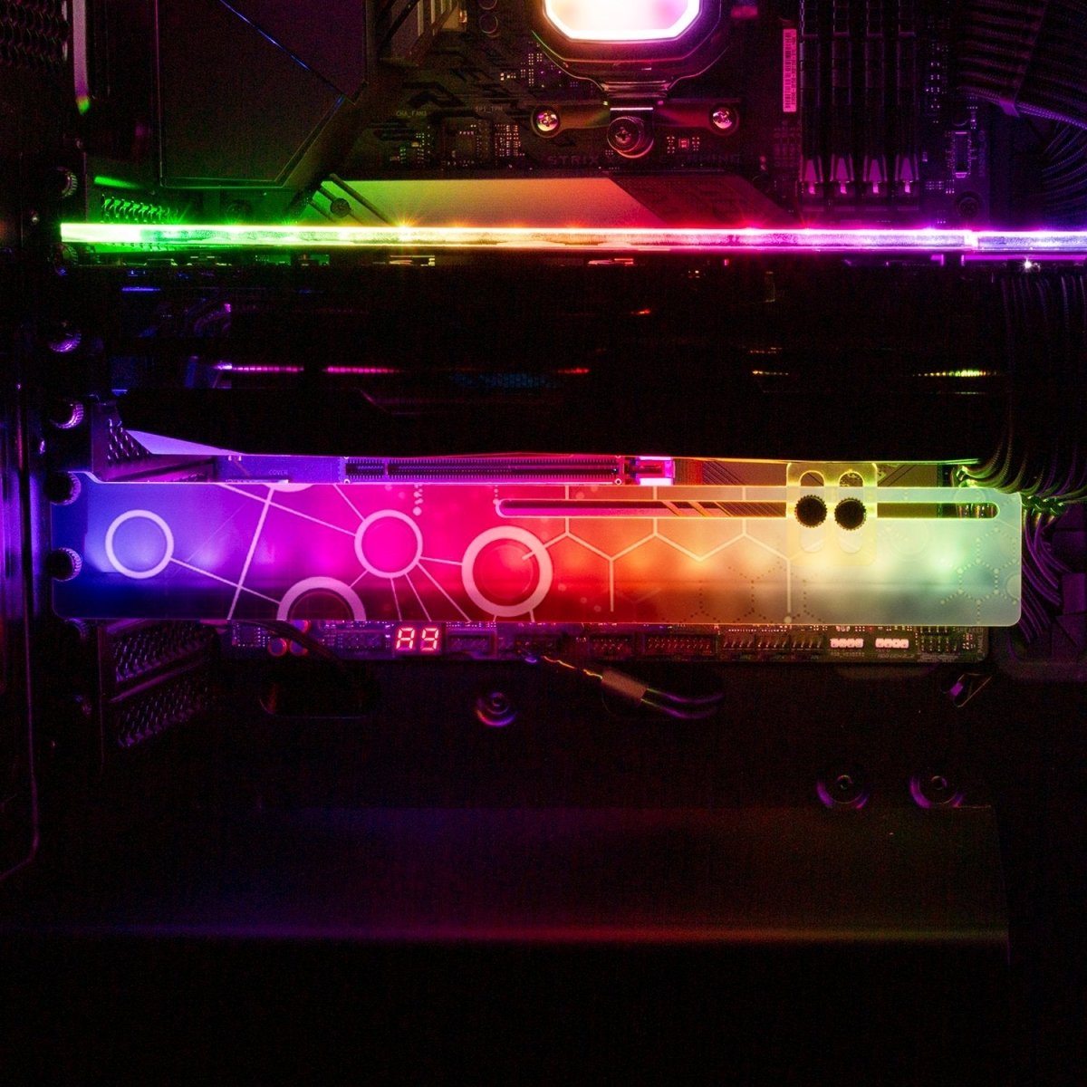 Nanotech RGB GPU Support Bracket - V1Tech – V1 Tech