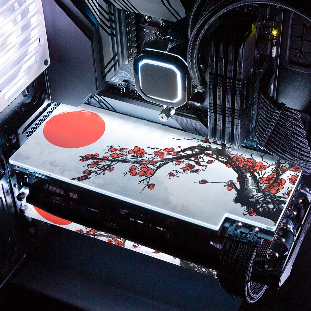 Ddjvigo - 'Nature' | Custom RGB GPU Backplate by V1 Tech | Tailored to ...