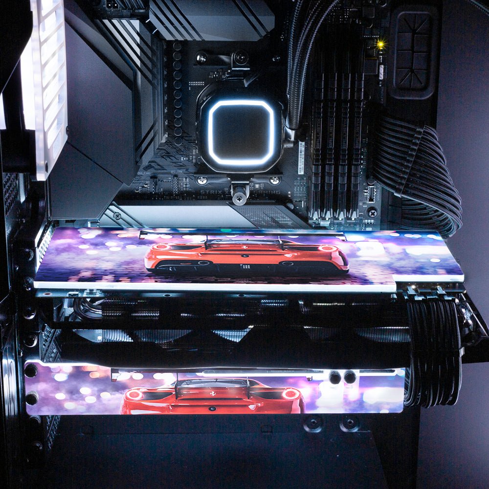 Night Views RGB GPU Support Bracket - Nogar007 - V1Tech – V1 Tech