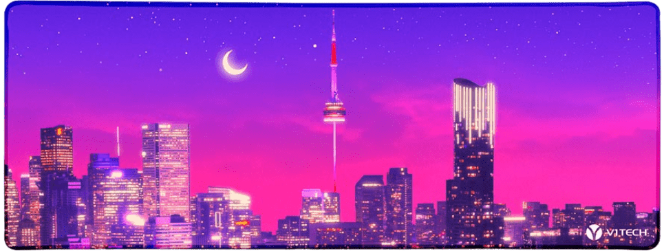 Nostalgia 90s Large Mouse Pad - Yagedan - V1Tech – V1 Tech