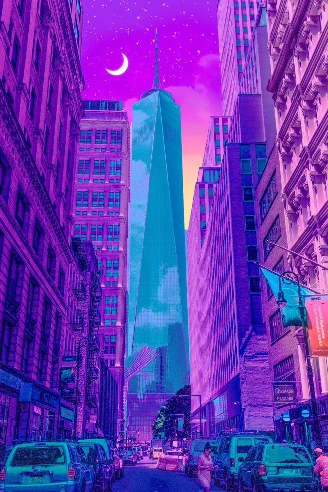 Andy Harbeck - 'One World' | Acrylic Glass Print | Shatter-Resistant ...