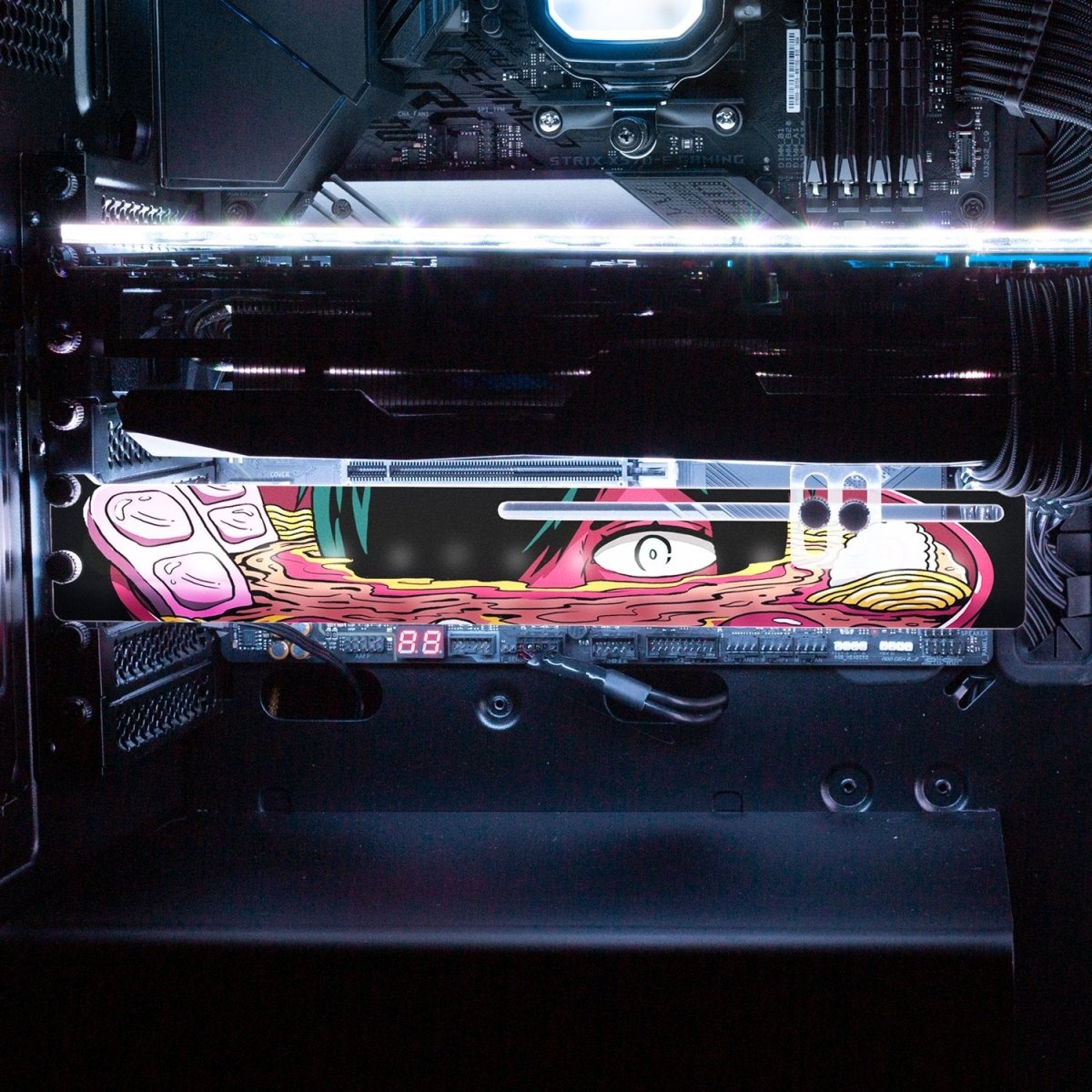 Ramen Goryo RGB GPU Support Bracket - Vincent Trinidad Art - V1Tech ...