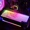 'Sakura' Custom Design RGB GPU Backplate by V1 Tech | Tailored To Fit ...