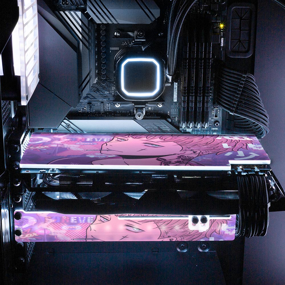 YacilArt - 'Tatted Up Anime' | Custom RGB GPU Backplate by V1 Tech ...