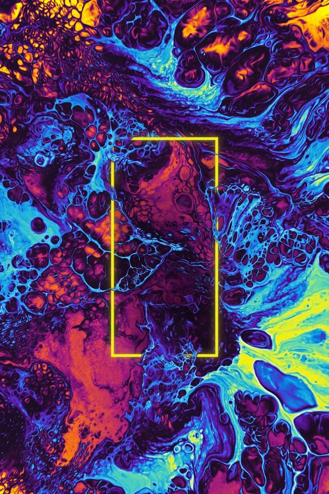 Geoglyser - 'Trippy Strobe' | Acrylic Glass Print | Shatter-Resistant ...