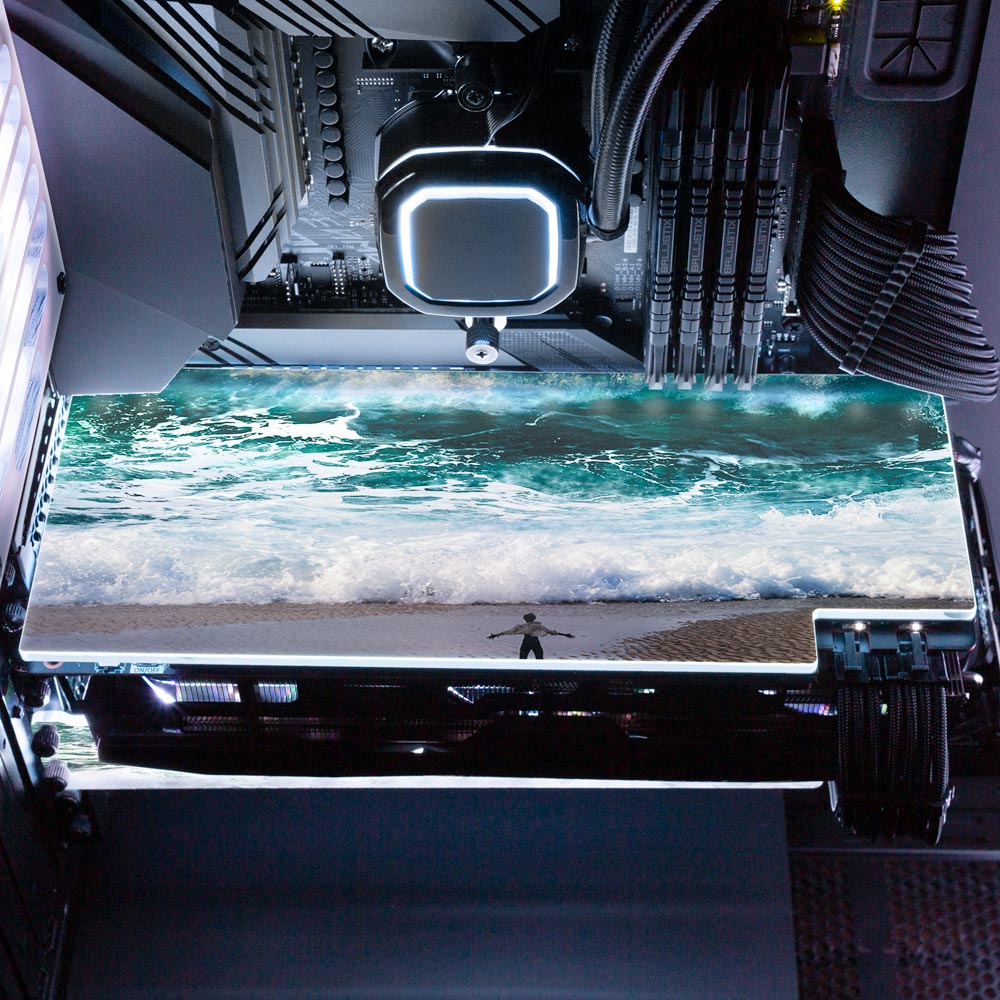 Nogar007 - 'Tsunami Attack' | Custom RGB GPU Backplate by V1 Tech ...