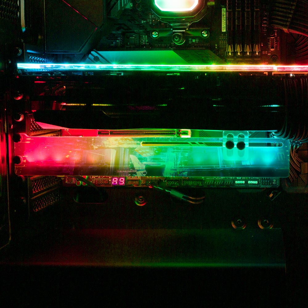 Ultimate Freedom RGB GPU Support Bracket - Dan Giuz - V1Tech – V1 Tech