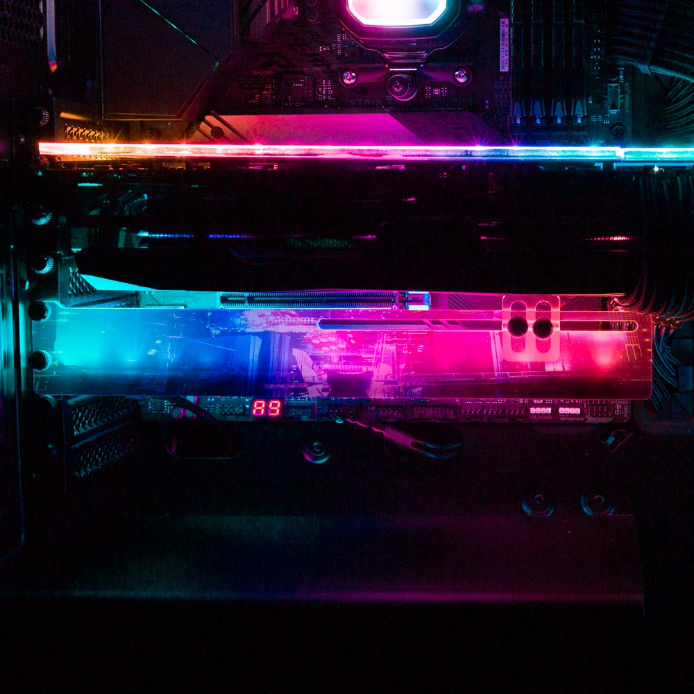 Ultimate Freedom RGB GPU Support Bracket - Dan Giuz - V1Tech – V1 Tech