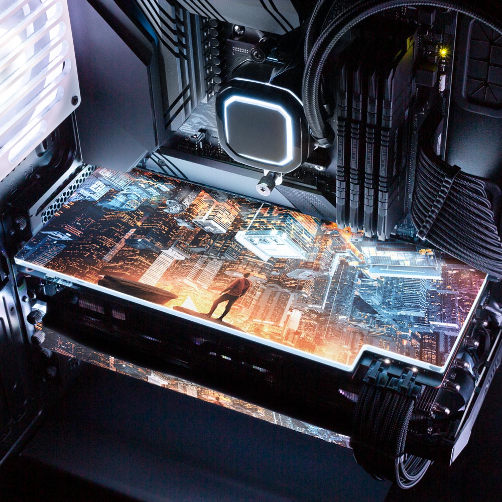Nogar007 - 'Under City Lights' | Custom RGB GPU Backplate by V1 Tech ...