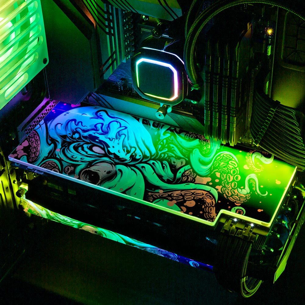 Daniele Caruso - 'Underwater Sea Creature' | Custom RGB GPU Backplate ...
