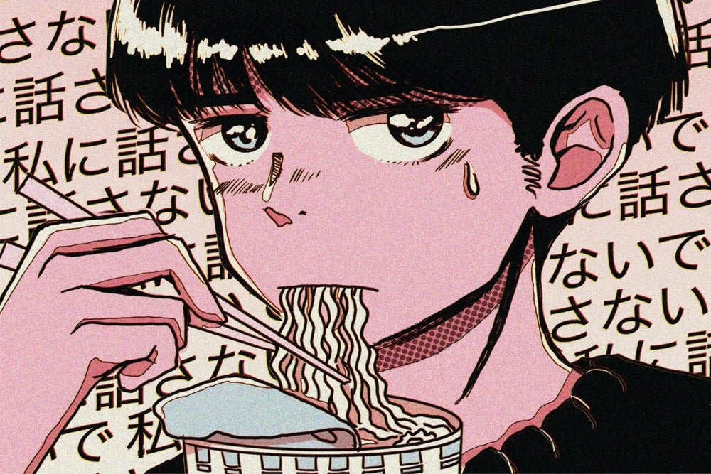 Annicelric - 'V2 Ramen Boy' | Acrylic Glass Print | Shatter-Resistant ...