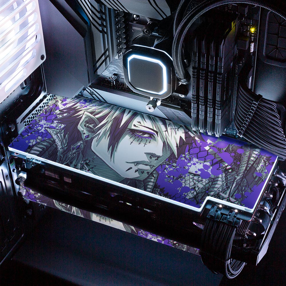 Cici's Art and Stuff - 'Vampire' | Custom RGB GPU Backplate by V1 Tech ...