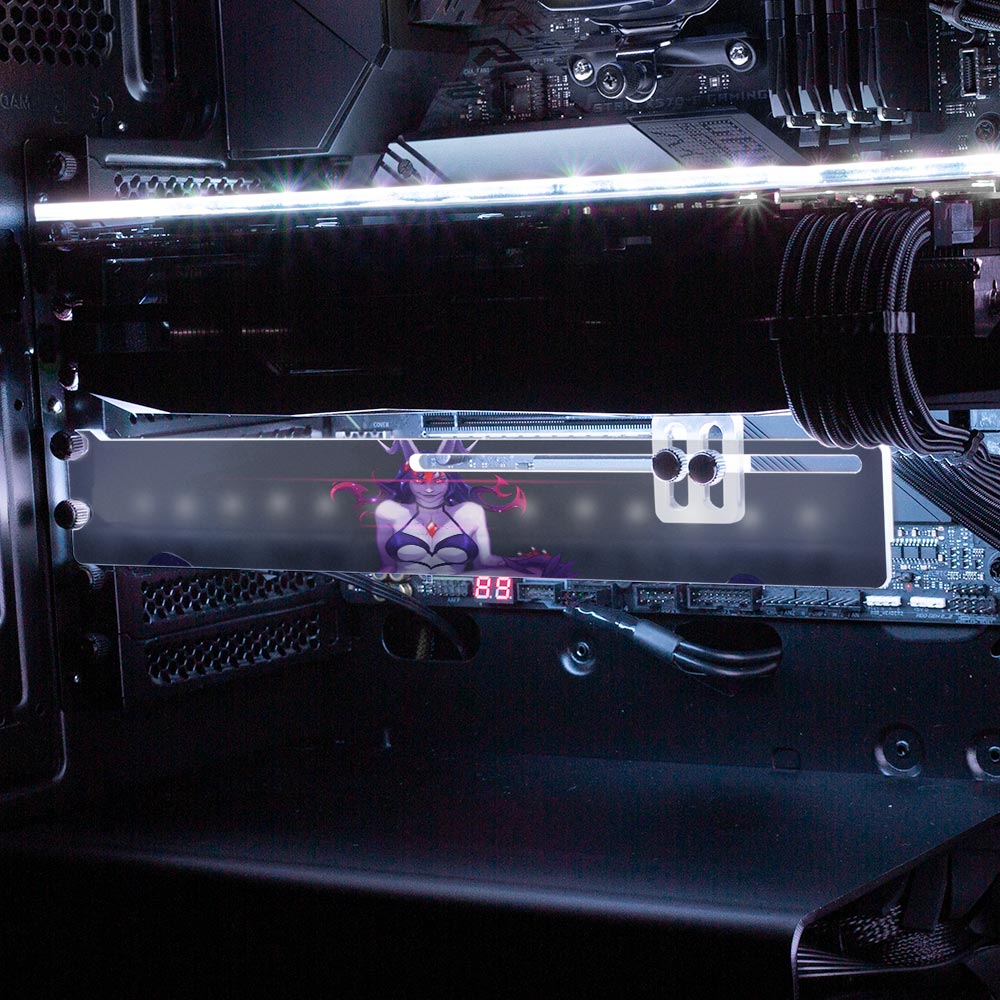 Void Walker Pinup RGB GPU Support Bracket - Ghost Data - V1Tech – V1 Tech