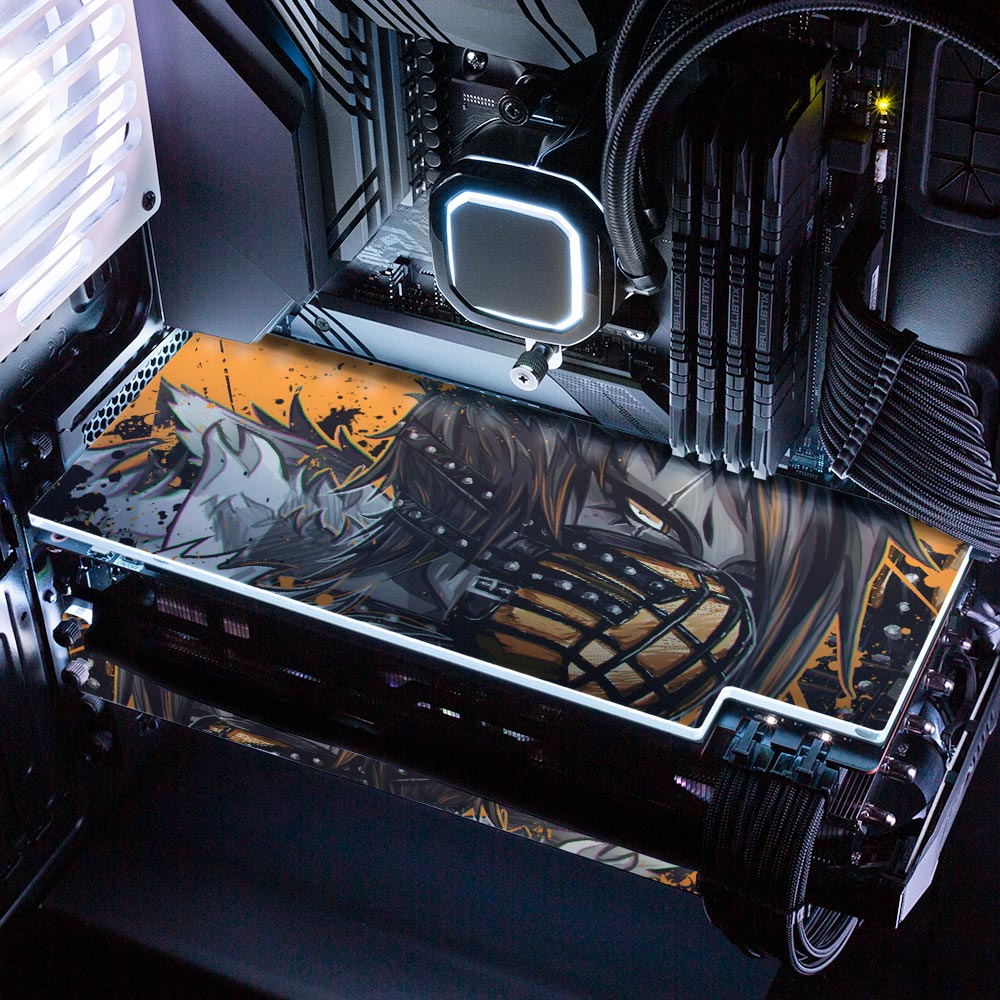 Cici's Art and Stuff - 'Wolf' | Custom RGB GPU Backplate by V1 Tech ...